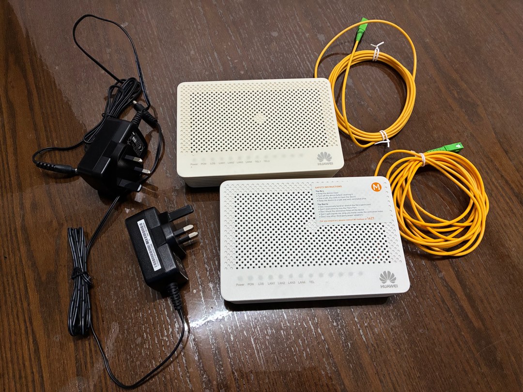 Huawei OptiXstar HG8140H5 GPON Terminal (2 units), Computers & Tech ...