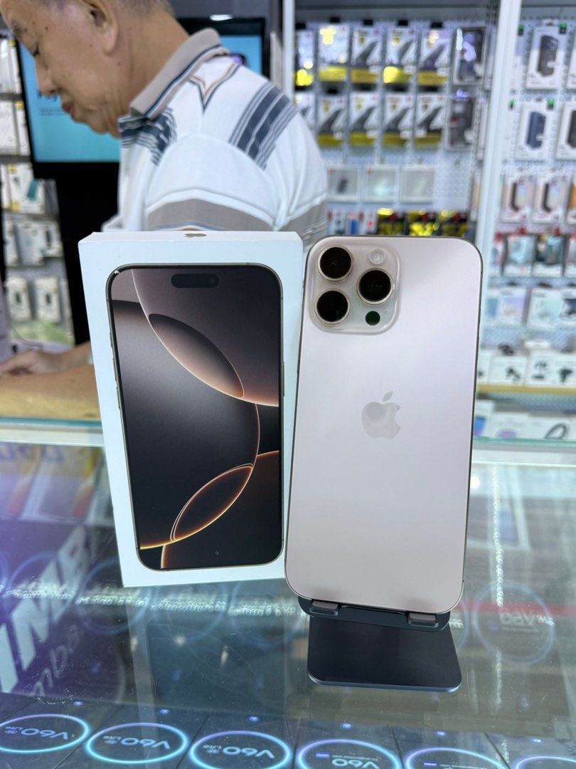 iPhone 16 Pro Max Desert Titanium 1 TB, Mobile Phones & Gadgets, Mobile ...
