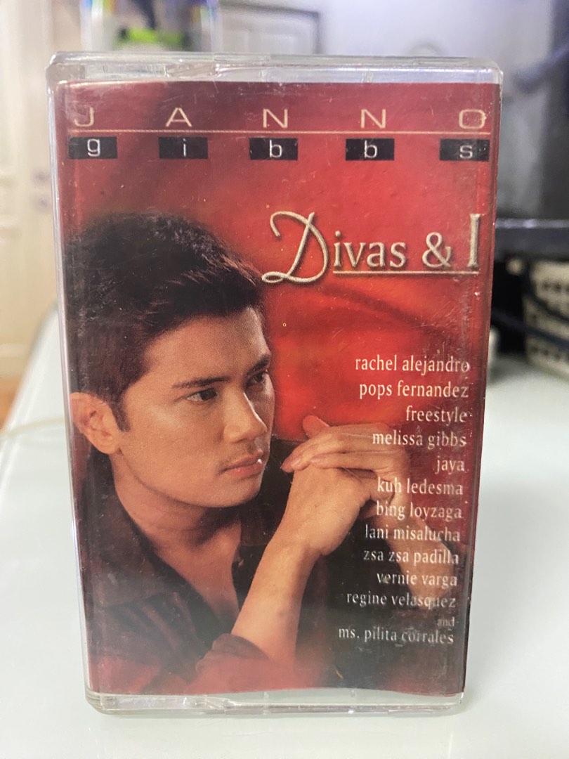 JAANO GIBBS - Divas & I - Philippines Original OPM Music Album Cassette ...