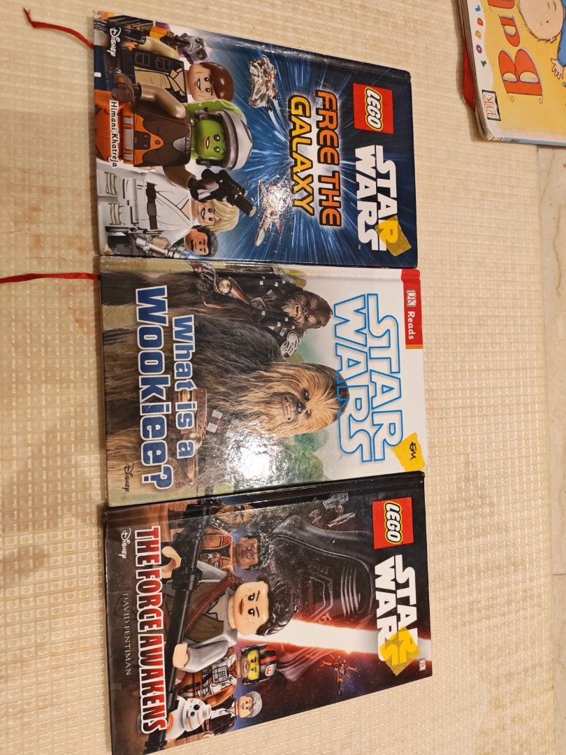 Kids Star Wars Books - Free the Galaxy, What is a Wookiee?, The Force ...