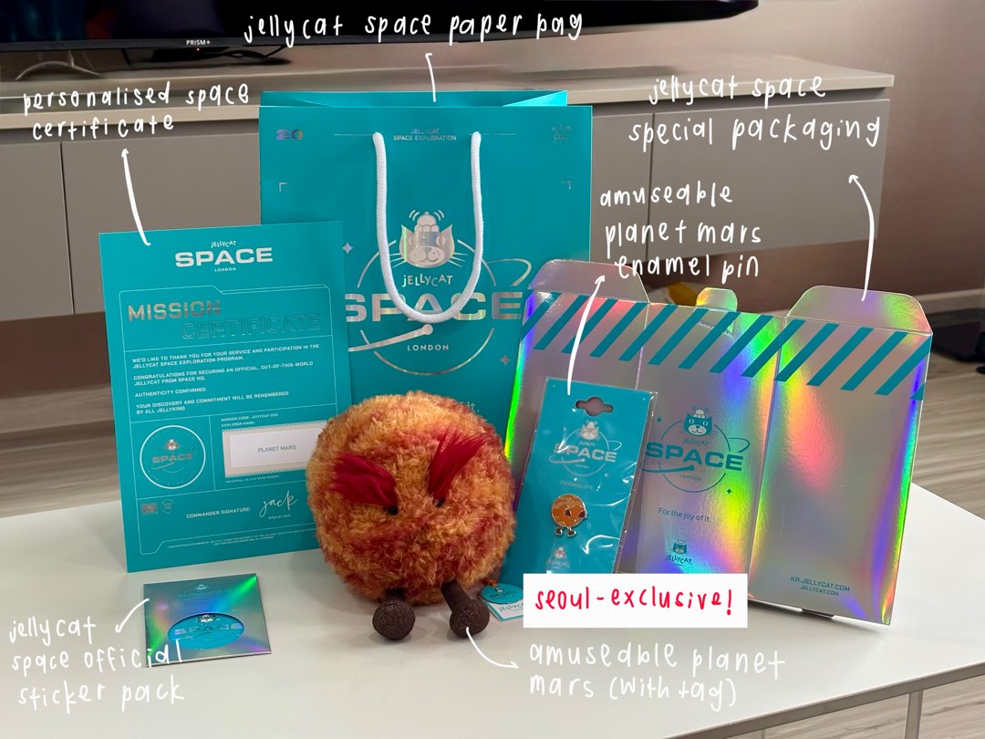 [KOREA EXCLUSIVE] JELLYCAT amuseables planet mars set, Hobbies & Toys ...