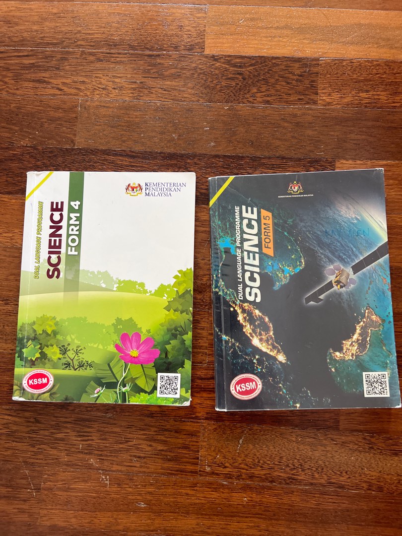 Kssm Science textbook (2books), Hobbies & Toys, Books & Magazines ...