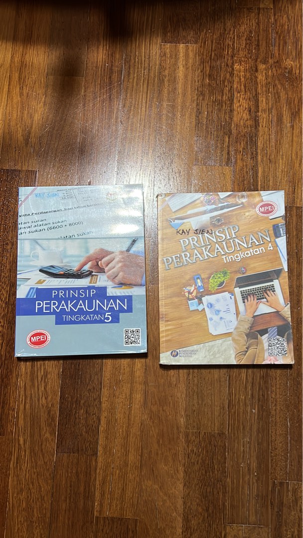 Kssm Prinsip Perakaunan Form 4 & 5 (2 books), Hobbies & Toys, Books ...