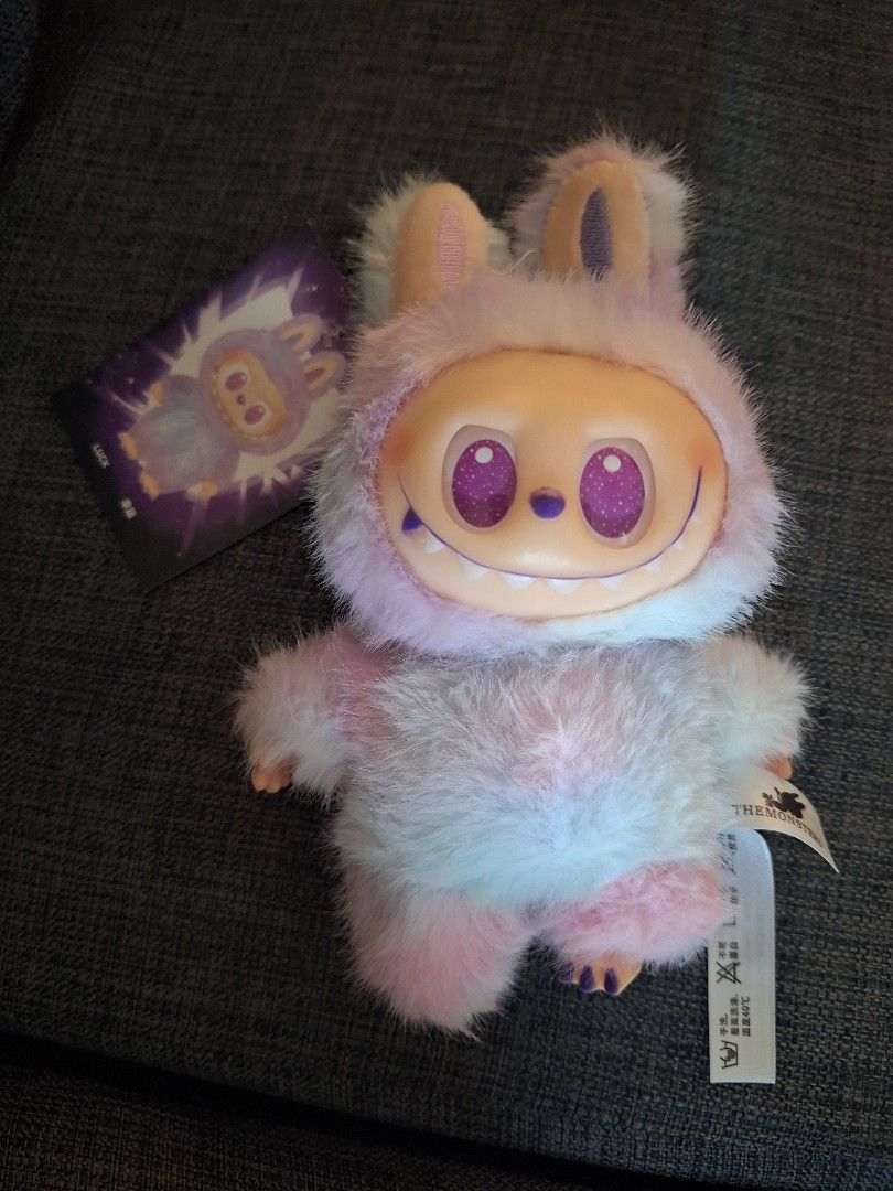 Labubu Pop Mart Plush Keychain, Hobbies & Toys, Toys & Games on Carousell
