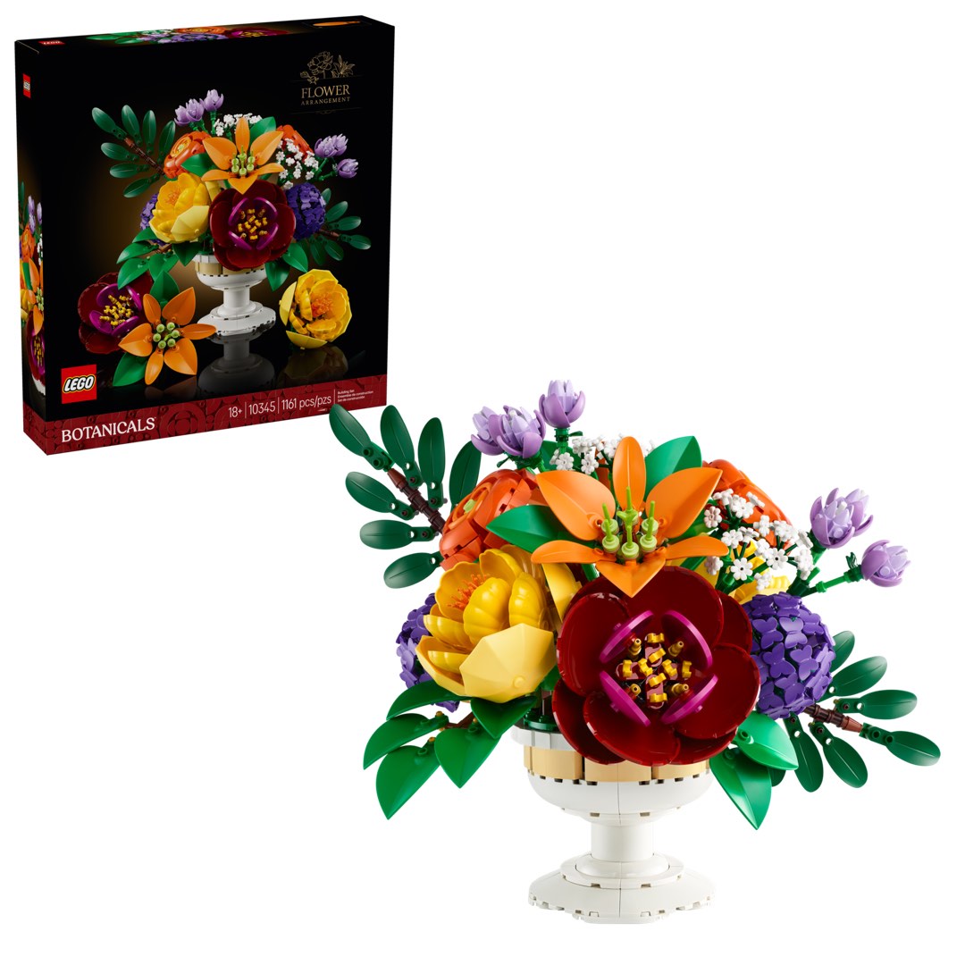 LEGO Botanical Collection Flower Bouquet 10345, Hobbies & Toys, Toys ...