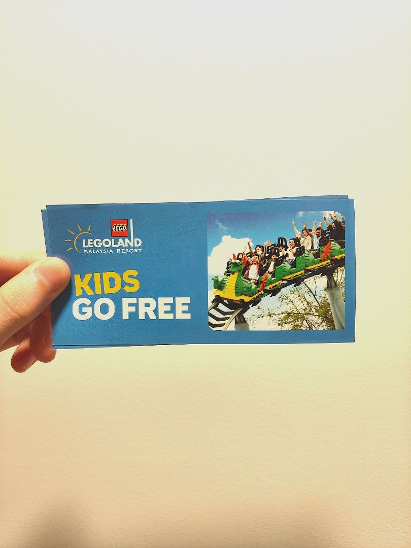 Legoland Malaysia Resort Kids Go Free Voucher, Tickets & Vouchers ...