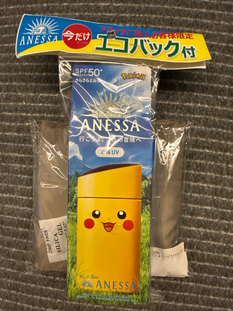 {Limited Edition} ANESSA x Pokemon SPF50+ Sunscreen, Beauty & Personal ...