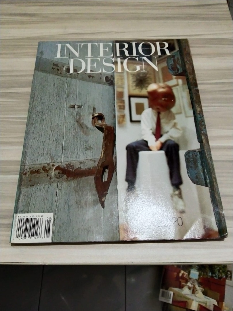 Majalah Interior Design Kuno Jadul Antik, Antik, Pajangan di Carousell
