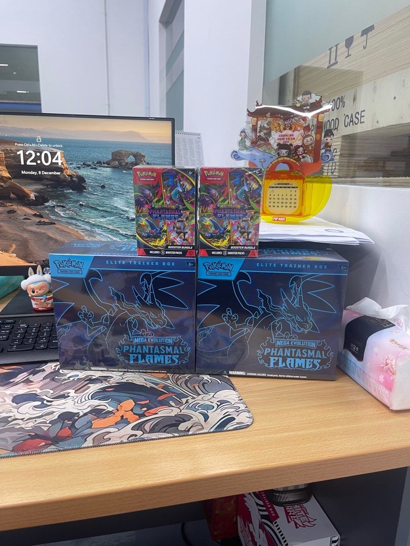 Mega Evolution Phantasmal Flames Elite Trainer Box, Hobbies & Toys ...