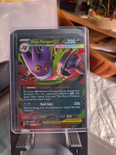 Mega Gengar MA EX Pokemon Card, Hobbies & Toys, Toys & Games on Carousell