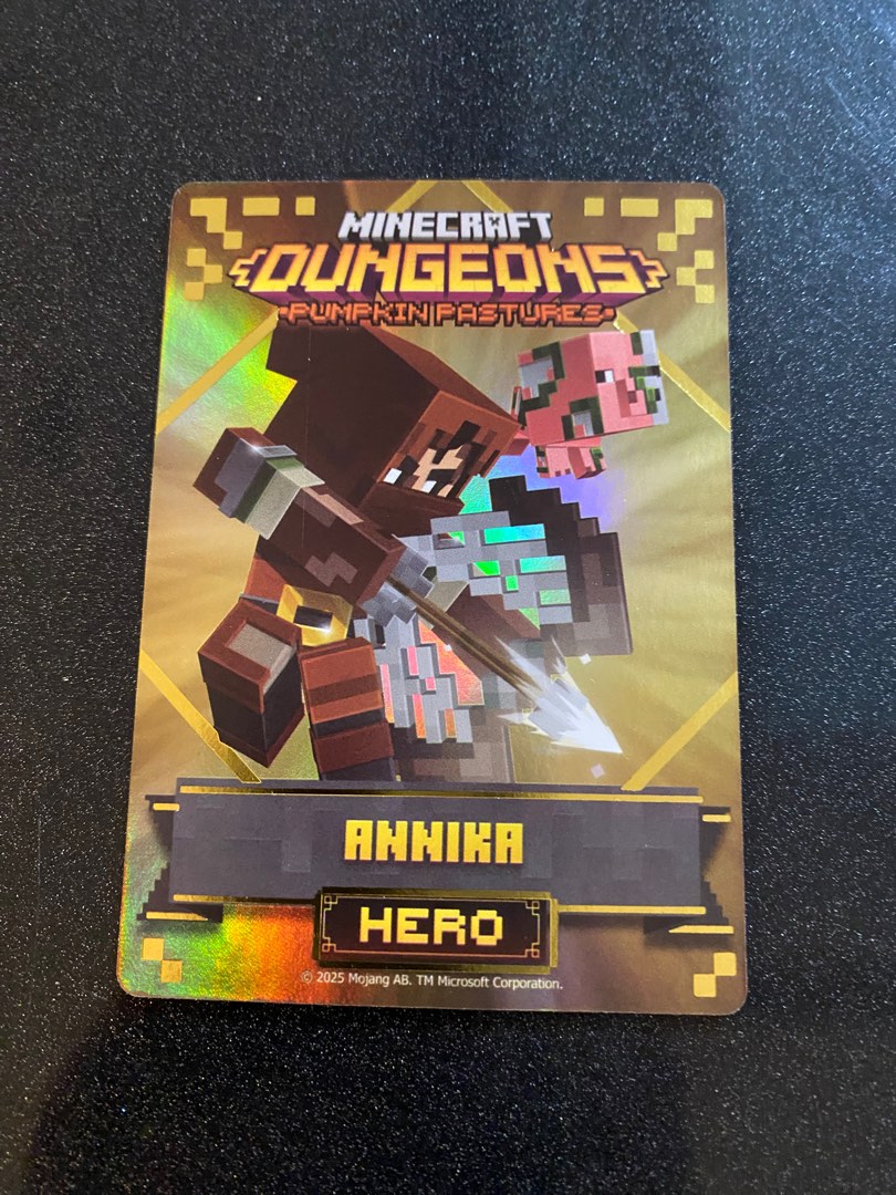 Minecraft Dungeons Arcade Annika Hero, Hobbies & Toys, Toys & Games on ...