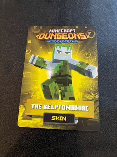 Minecraft Dungeons Arcade The Kelpmaniac Hero, Hobbies & Toys, Toys ...