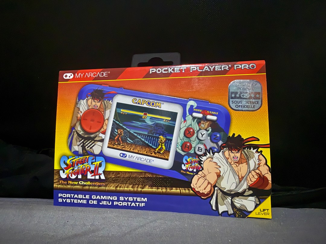 My Arcade Pocket Player Pro Street Fighter II, Video Gaming, Video Game ...