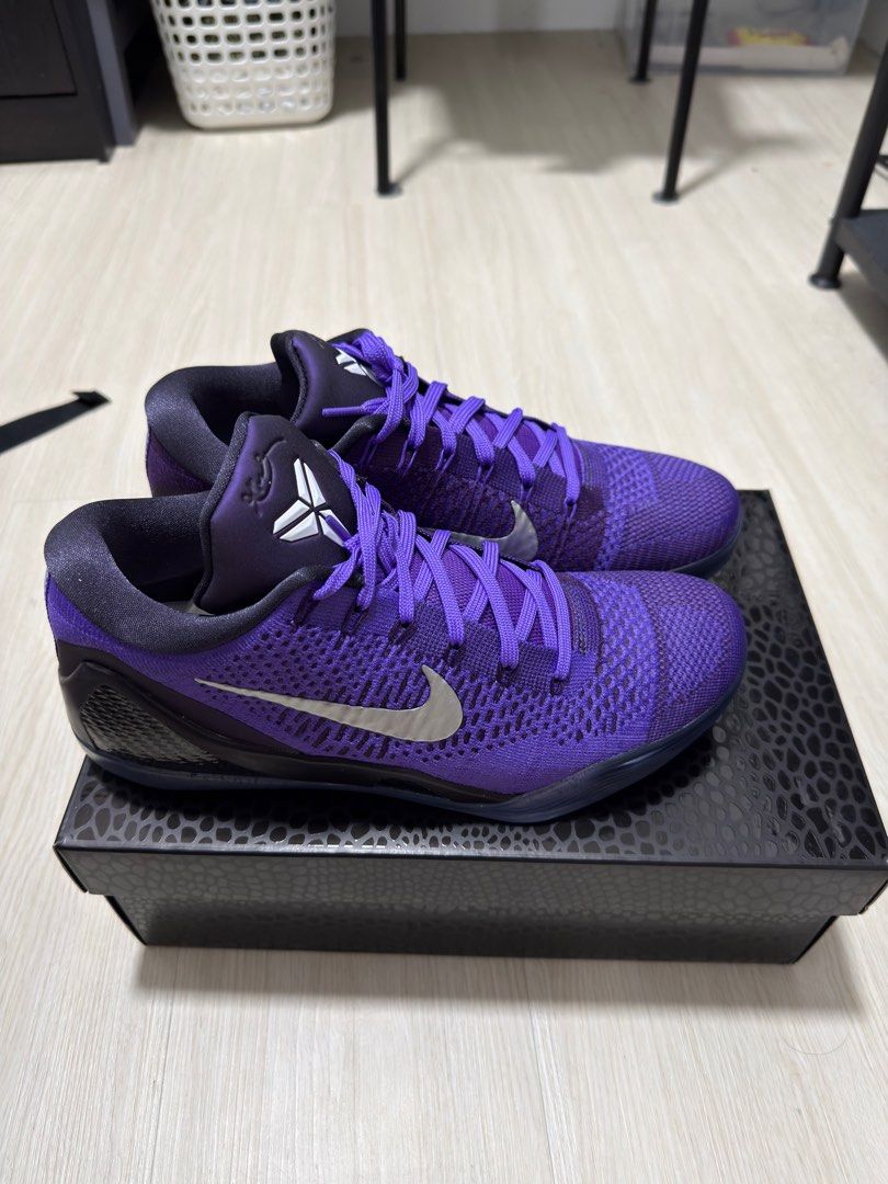 Nike Kobe 8 Purple Basketball Shoes, Men's Fashion, Footwear, Sneakers ...