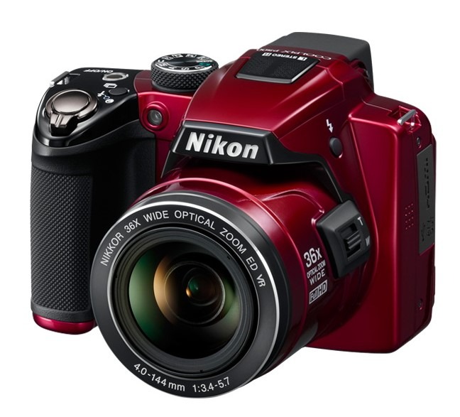 NIKON COOLPIX P500 12MP-FULL HD VIDEO -3 INCH SCREEN-36X WIDE OPTICAL ...