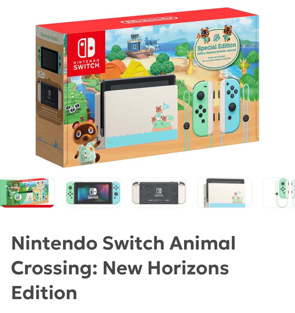 Nitendo Switch Animal Crossing Gen 2, Video Gaming, Video Games ...