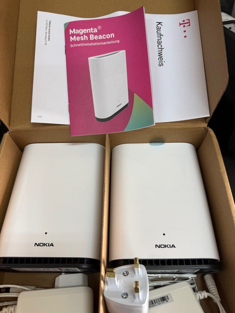 Nokia Beacon 1 mesh router 穿牆，全屋，無線，寬頻, 電腦＆科技, 電腦周邊及配件, Wifi及上網相關產品 ...