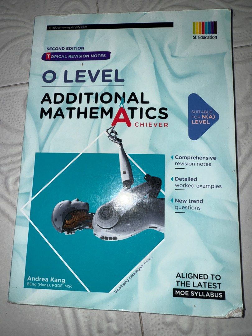 O Level Additional Mathematics Topical Revision Notes, Hobbies & Toys ...