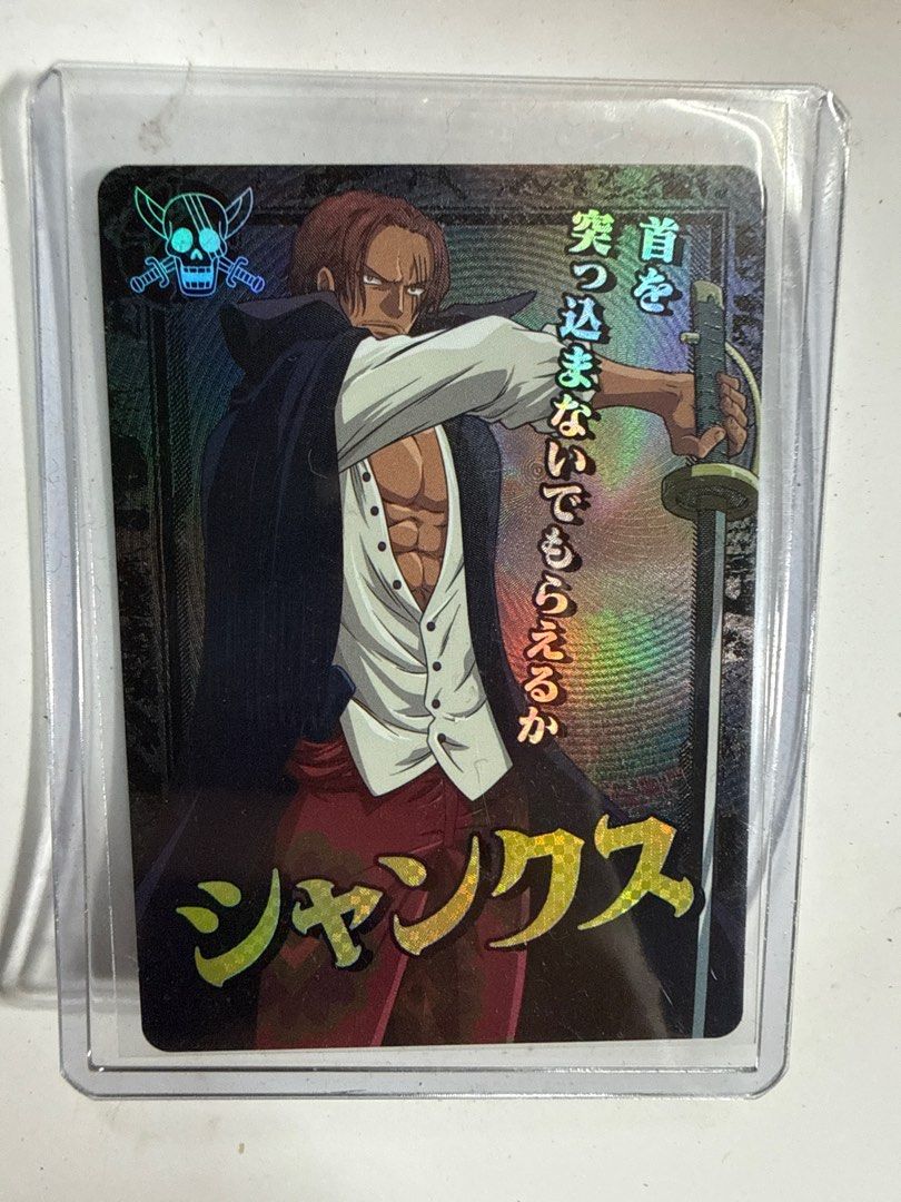 One Piece Shanks Trading Card, Hobbies & Toys, Memorabilia ...