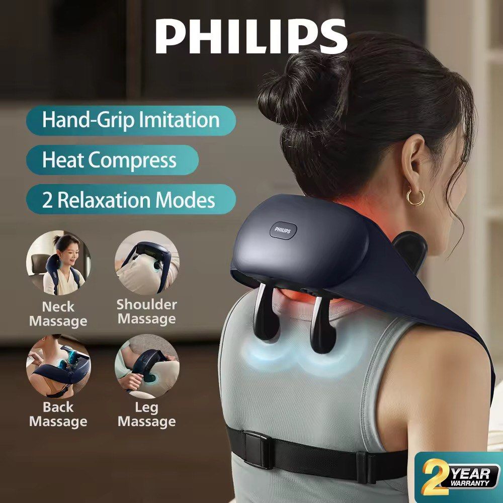 Philips Neck and Shoulder Massager, Health & Nutrition, Massage Devices ...