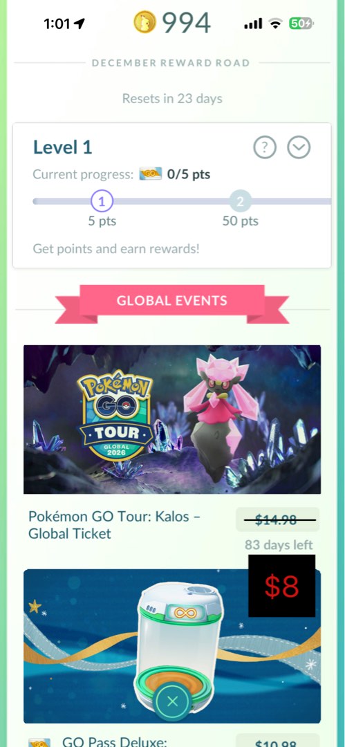 Pokemon GO Kalos Global Ticket, Hobbies & Toys, Toys & Games on Carousell