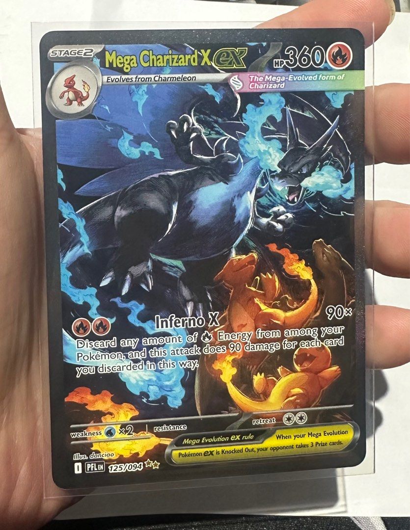Pokemon Mega Charizard EX Phantasmal Flame, Hobbies & Toys, Toys & Games on Carousell