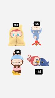 Popmart the monsters 7 Labubu with clothes, Hobbies & Toys, Toys ...