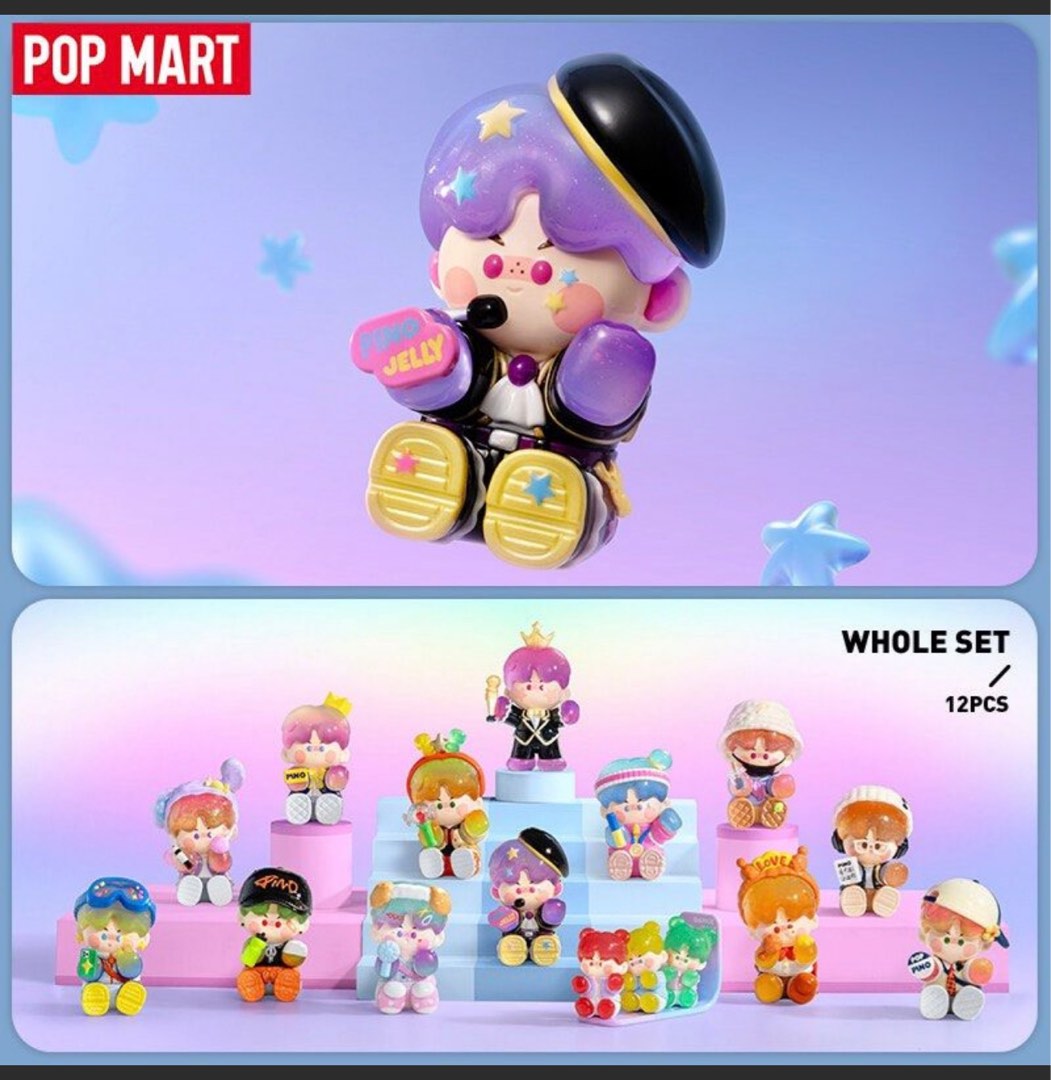 Popmart Pino Jelly Star Project, Hobbies & Toys, Toys & Games on Carousell