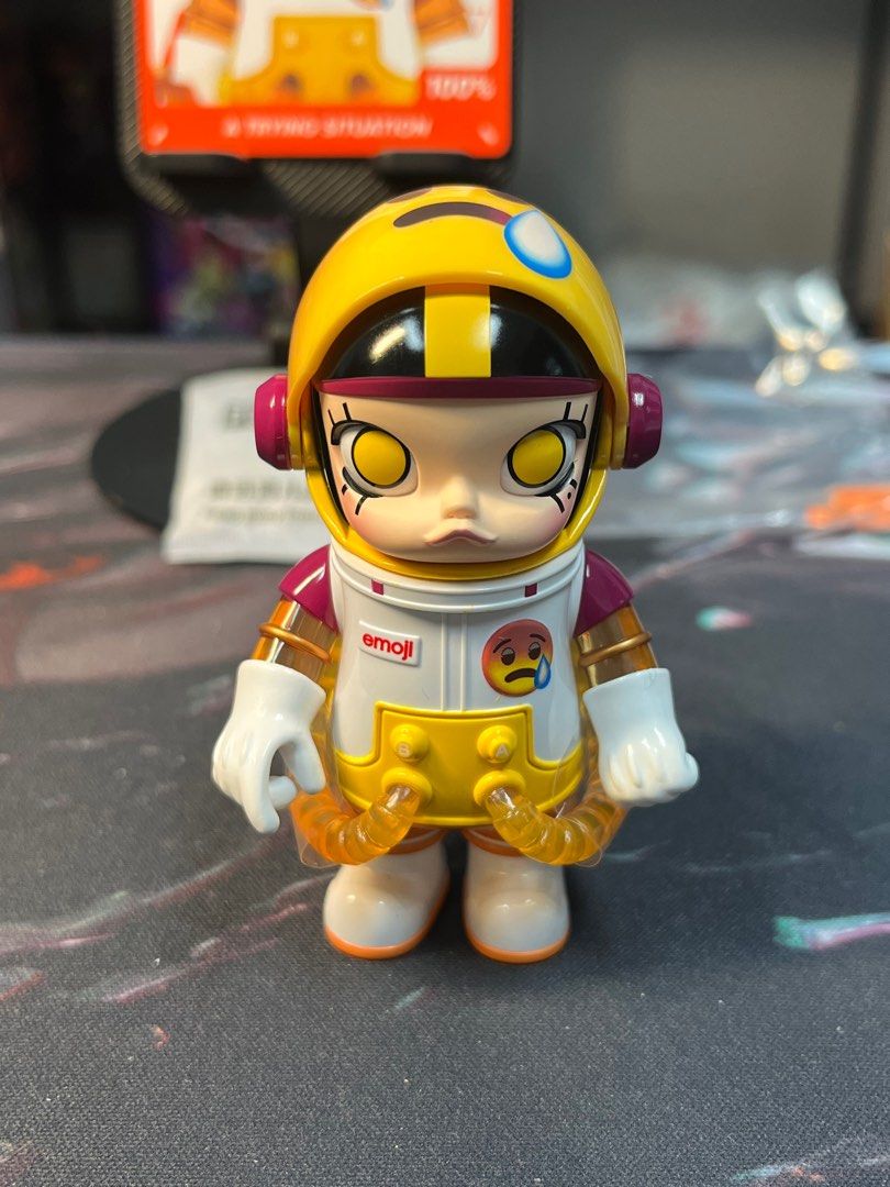 Popmart Space Molly Emoji Series Set, Hobbies & Toys, Toys & Games on ...