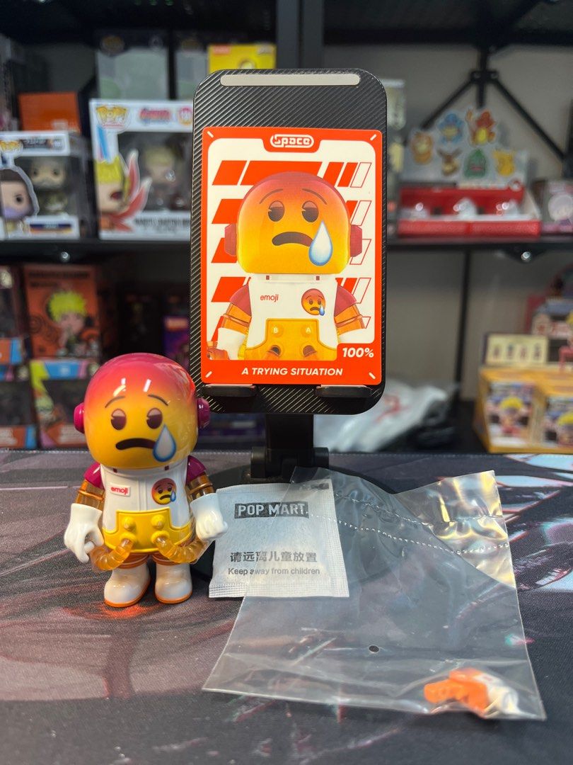 Popmart Space Molly Emoji Series Set, Hobbies & Toys, Toys & Games on ...