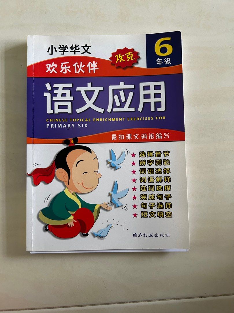 Primary 6 Chinese Topical Enrichment Exercises, Hobbies & Toys, Books ...
