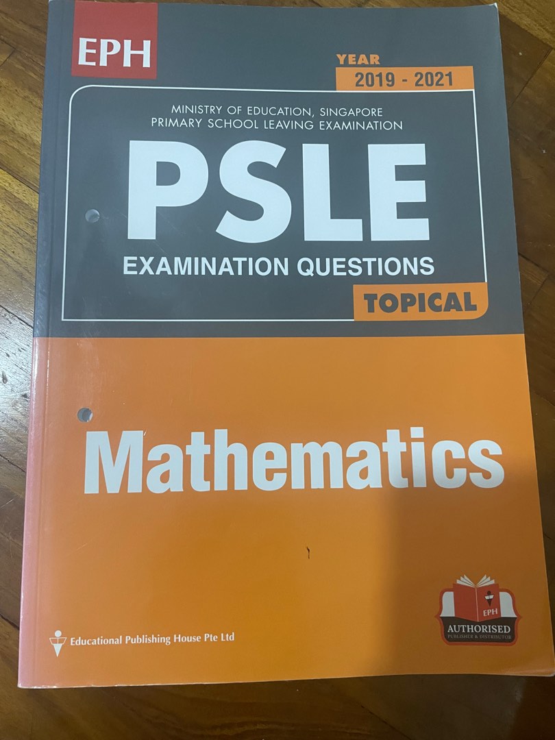 PSLE Mathematics Topical Examination Questions (2019-2021), Hobbies ...