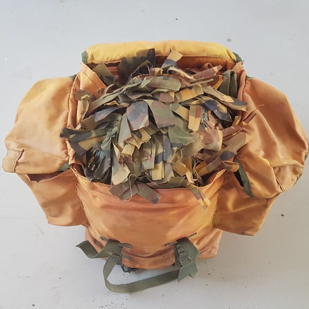 Rare Military Collectibles, Camouflage Field Pack, Full Tactical Kit ...