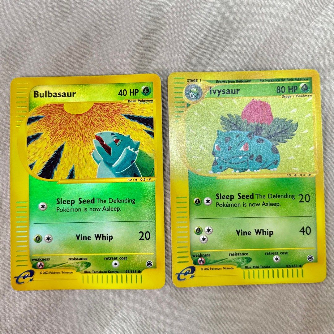 [Set] 2002 Pokemon Card Pocket Monsters Vintage Expedition Bulbasaur ...