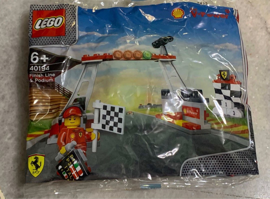 Shell V-Power Lego Series - 40194 Finish Line & Podium, Hobbies & Toys ...