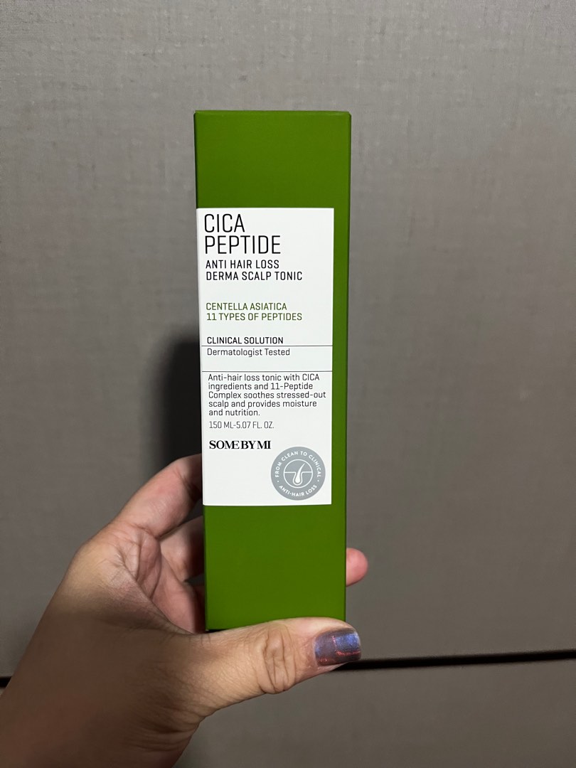 Some By Mi Anti Cica Peptide Hair Loss scalp tonic, Beauty & Personal ...