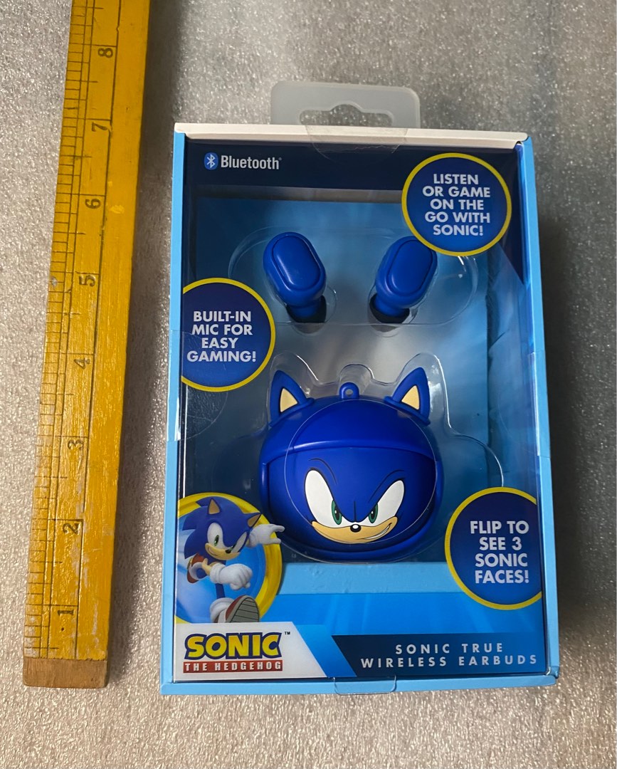 Sonic Hedgehog True Wireless Earbuds, Hobbies & Toys, Toys & Games on ...