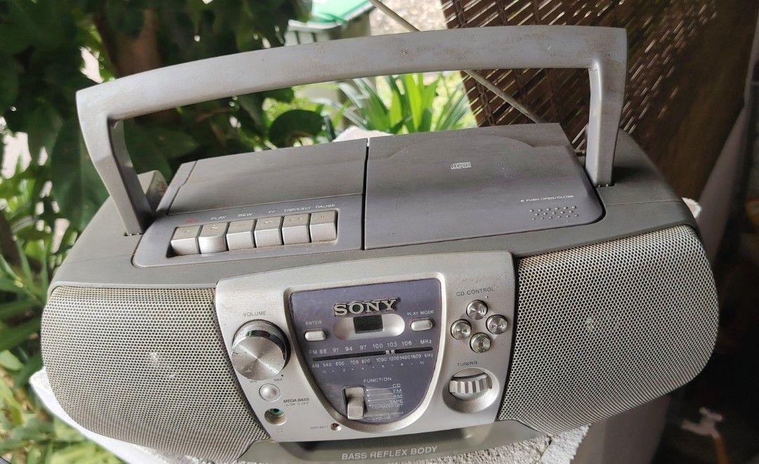 Sony Boombox Radio Cassette CD Player, Audio, Portable Music Players on ...