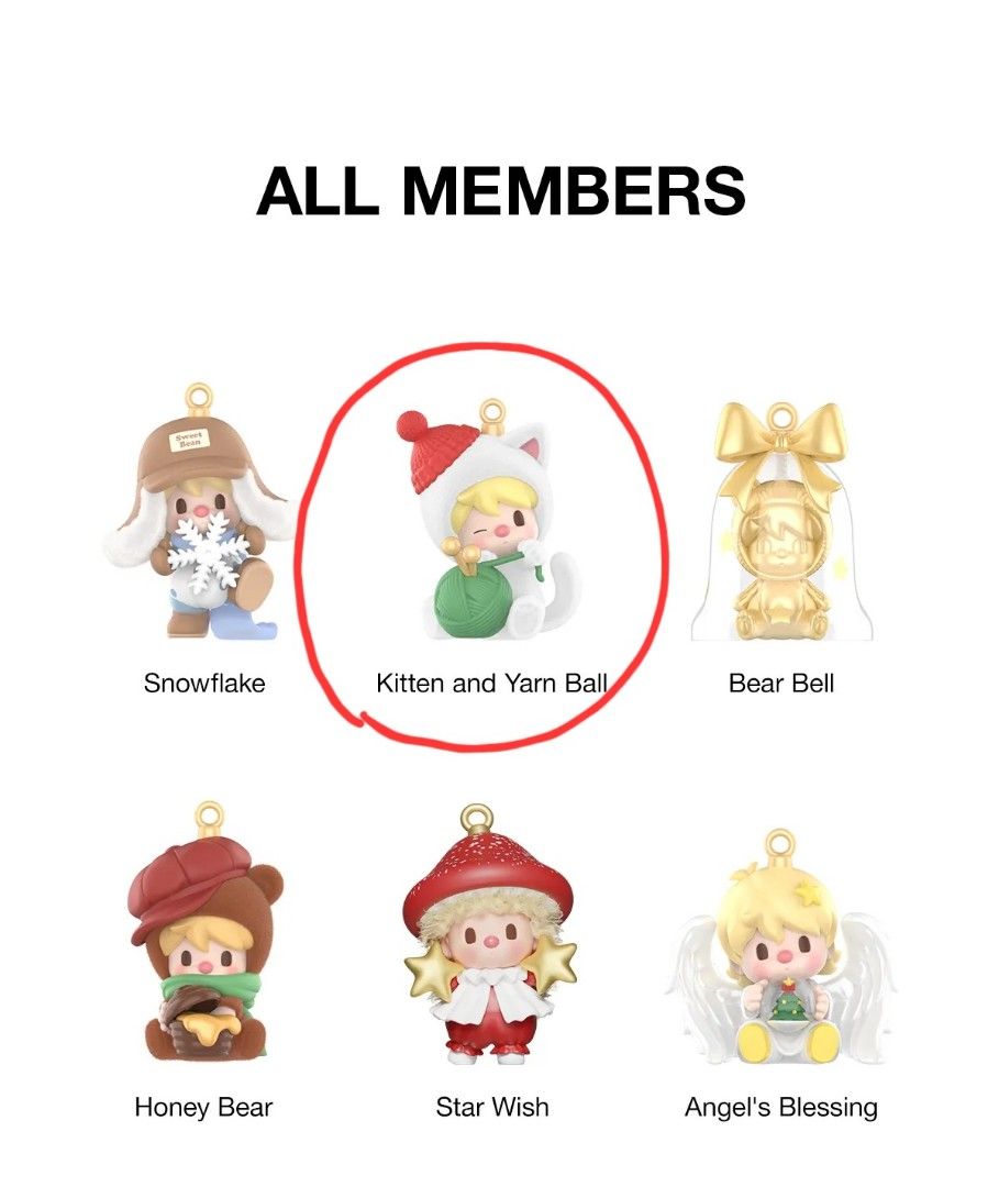 Sweet Bean Your Exclusive Holiday Series Figures, Hobbies & Toys, Toys ...