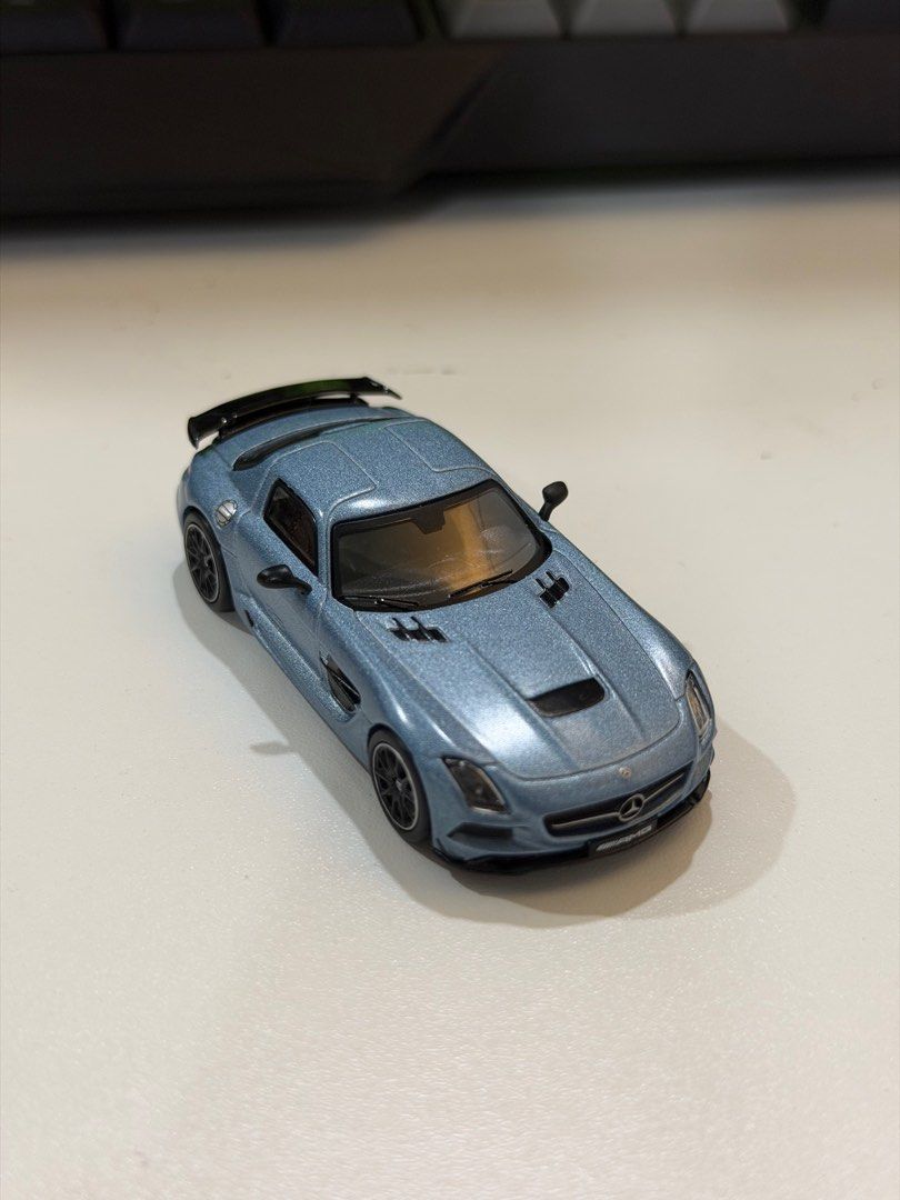 Tarmac Works Mercedes-Benz SLS AMG Coupe Black Series, Hobbies & Toys ...