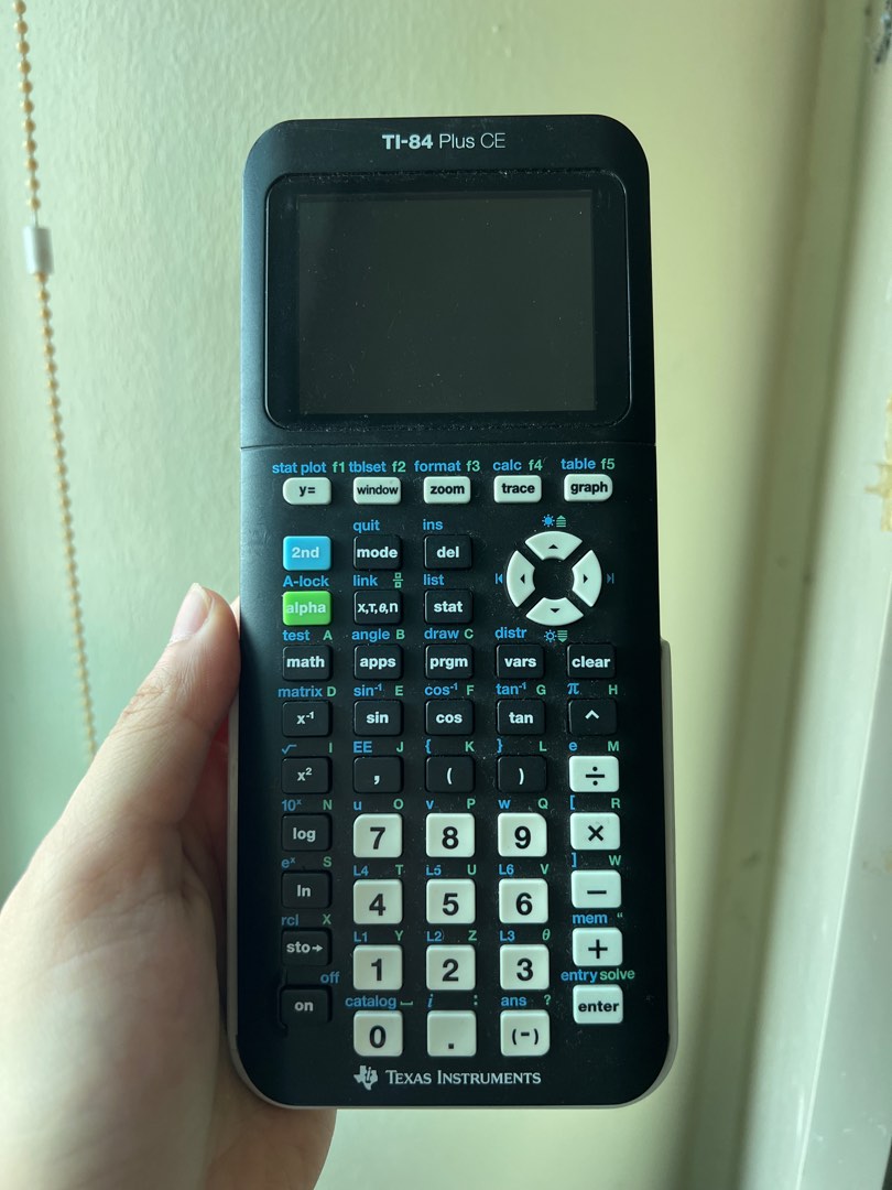 Texas Instruments TI-84 Plus CE Graphing Calculator, Hobbies & Toys ...