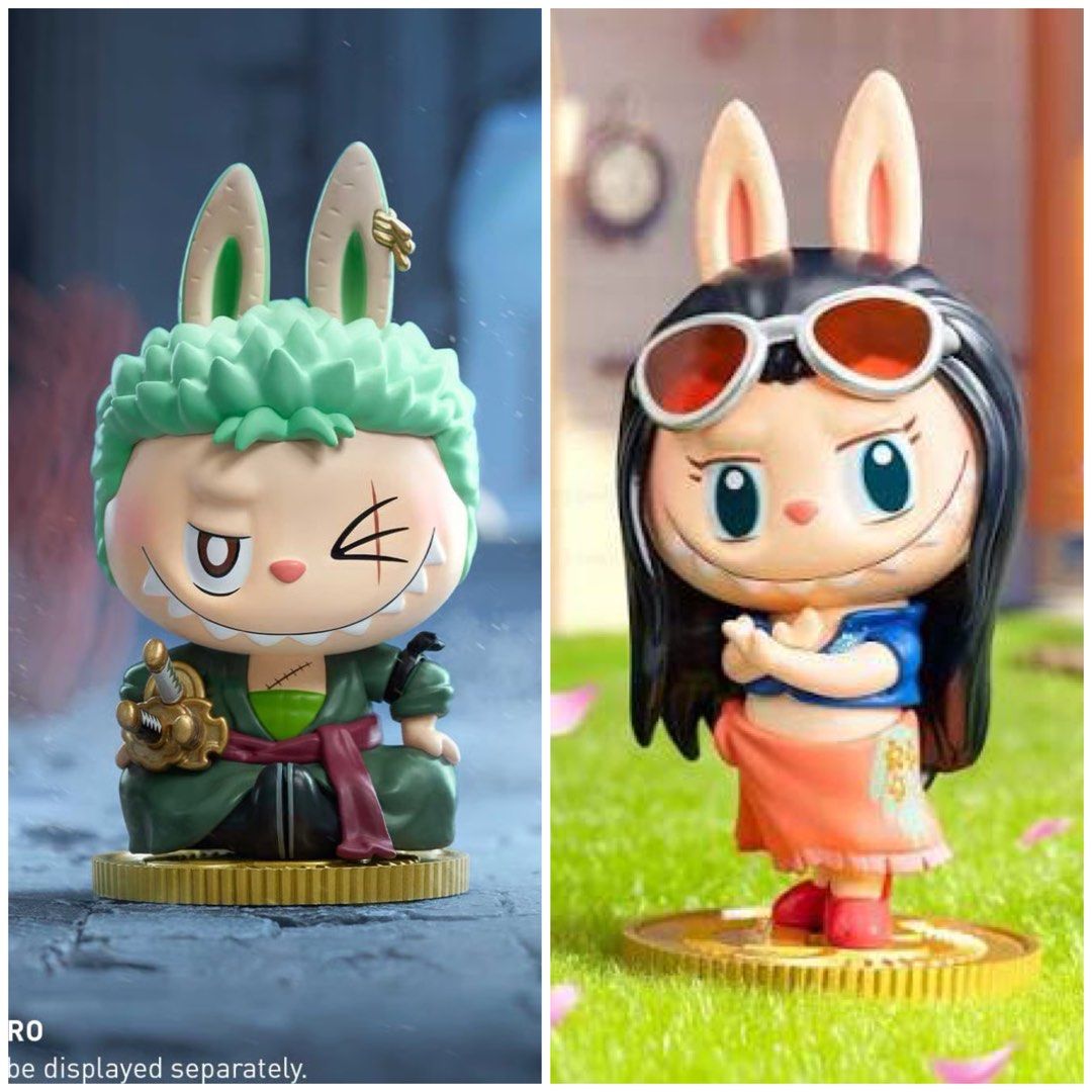 The monster x One piece (Labubu) - Zoro, Robin, Nami , Hobbies & Toys ...