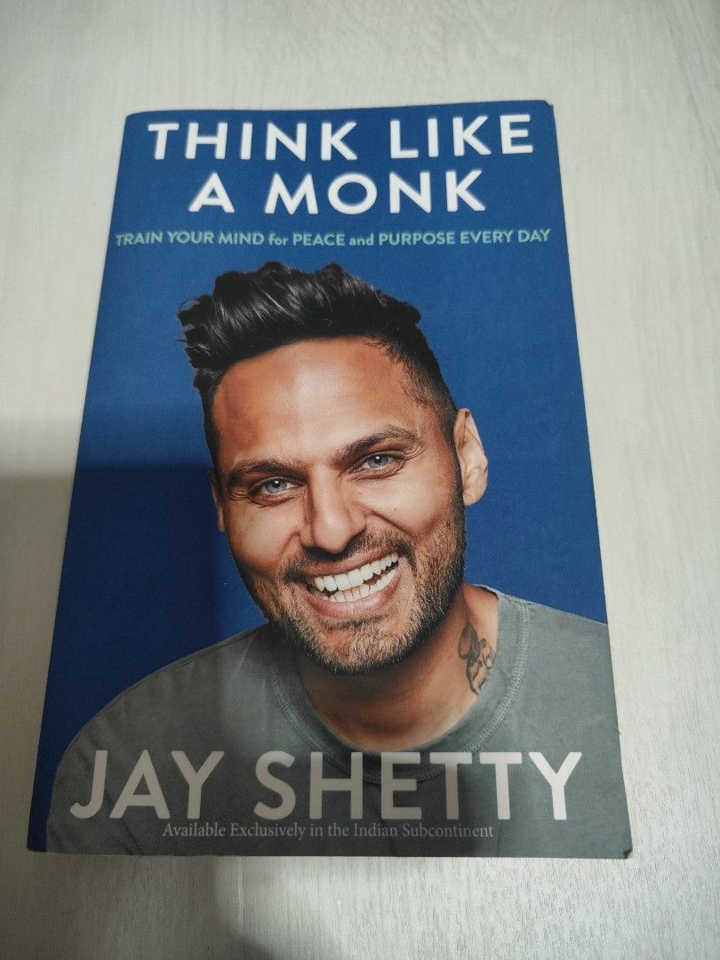 Think Like a Monk by Jay Shetty, Hobbies & Toys, Books & Magazines ...