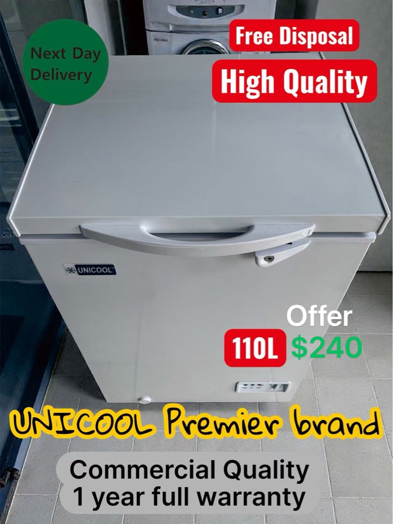 Unicool Brand new LKC-110 Commercial Chest Freezer $240, TV & Home ...