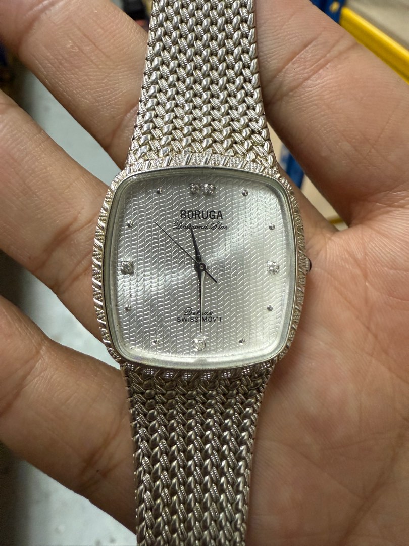 VINTAGE BORUGA DIAMOND STAR DELUXE, Men's Fashion, Watches ...