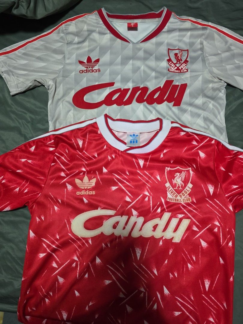 Vintage Liverpool Candy Adidas Jersey retro, Men's Fashion, Activewear ...