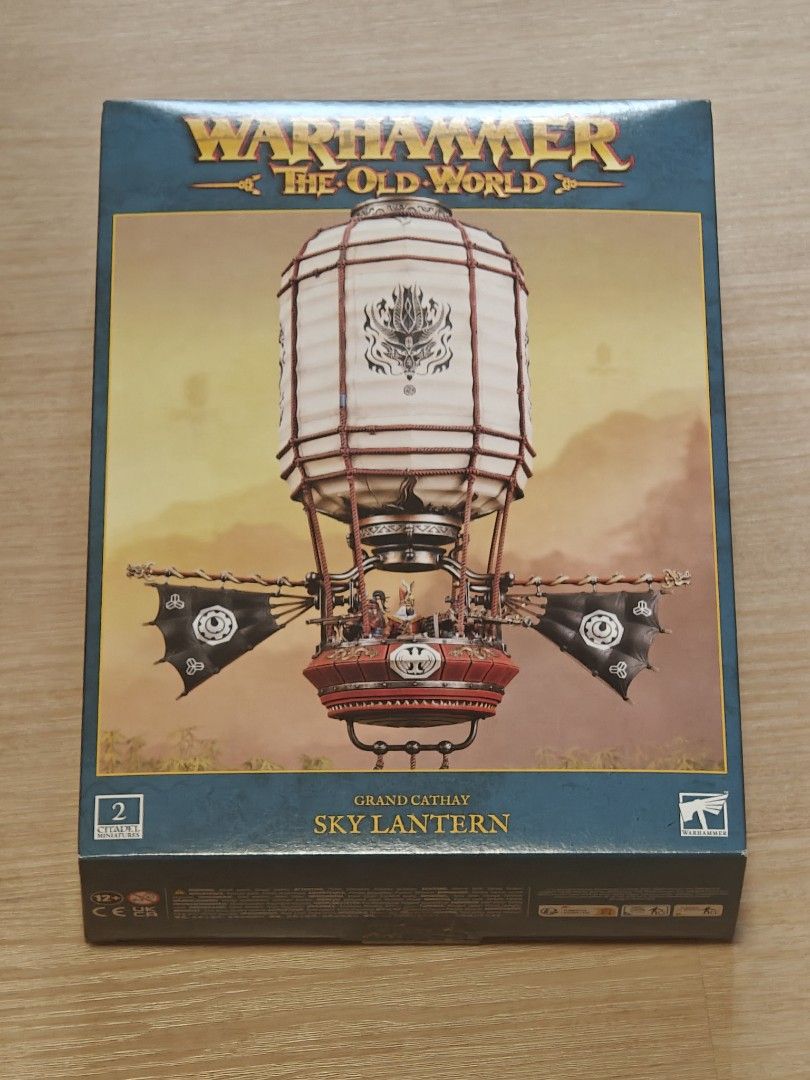 Warhammer fantasy Old World Grand Cathay Sky Lantern (New), Hobbies ...