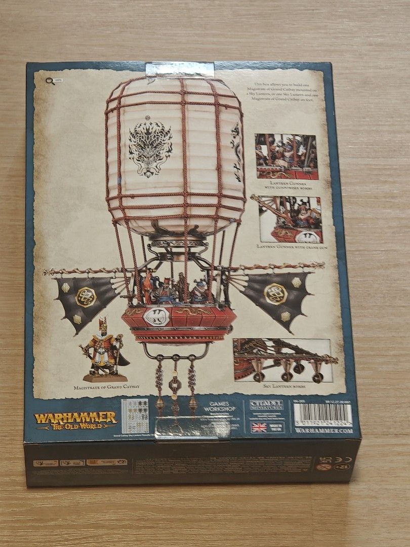 Warhammer fantasy Old World Grand Cathay Sky Lantern (New), Hobbies ...