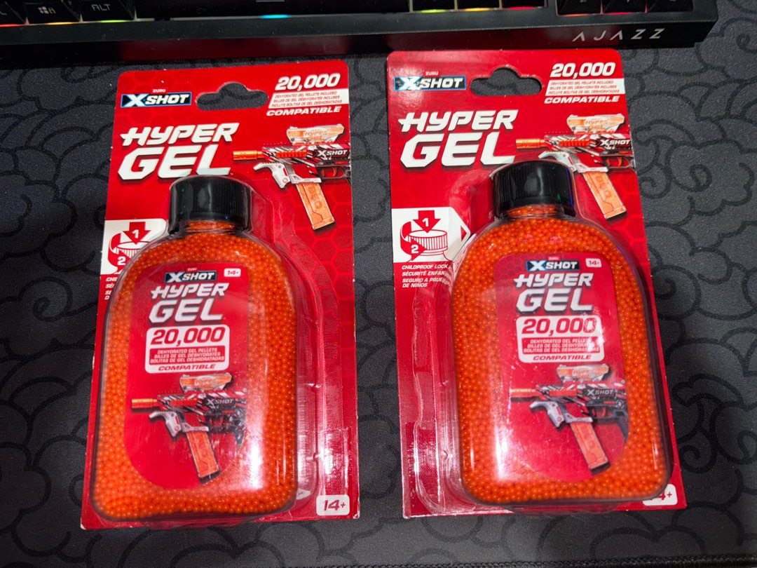 X-Shot Hyper Gel Balls Gel Blaster Beads- 20,000 Each gel blaster gel ...