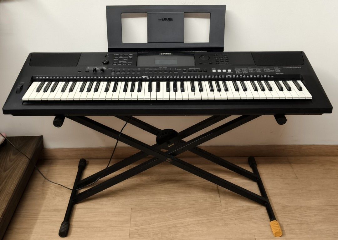 Yamaha Digital Piano Keyboard PSR-EW400 76-key Keyboard with Stand ...